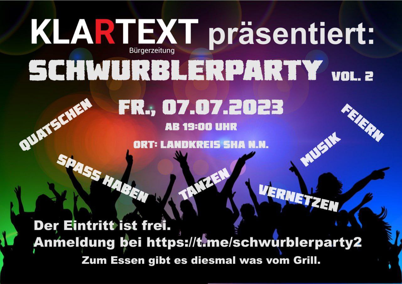 Noch mehr Party als beim ersten Mal! - Klartext